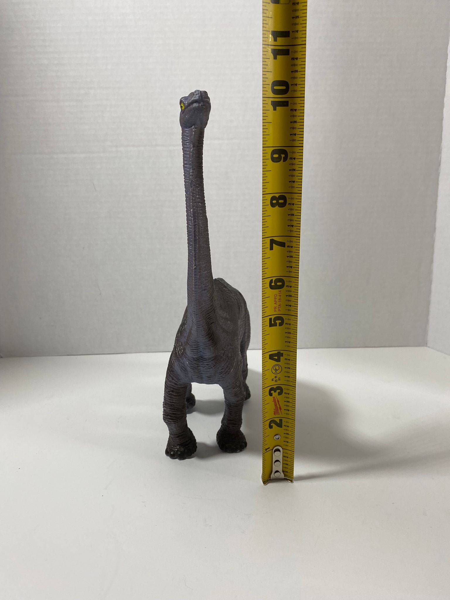 Retro 2001 Brachiosaurus Giant 10 Inch Plastic Dinosaur Made | Etsy