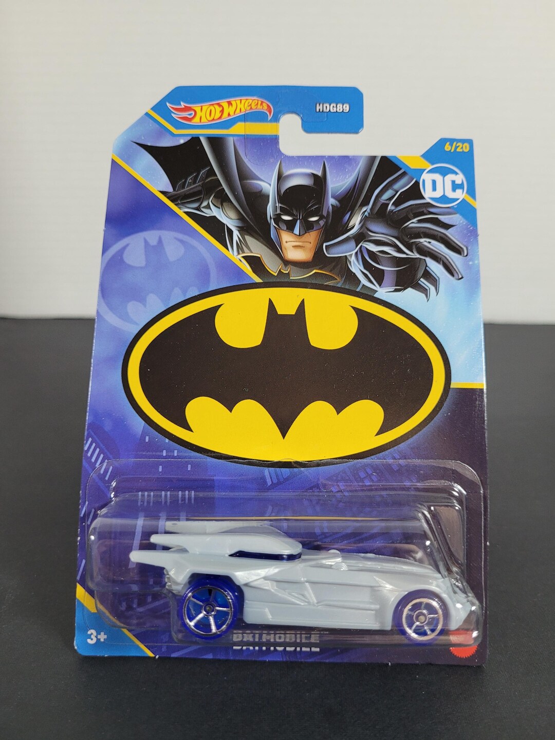 Retro Hot Wheels "dc Batman's Batmobile in Silver" Die-cast Batmobile 1 ...