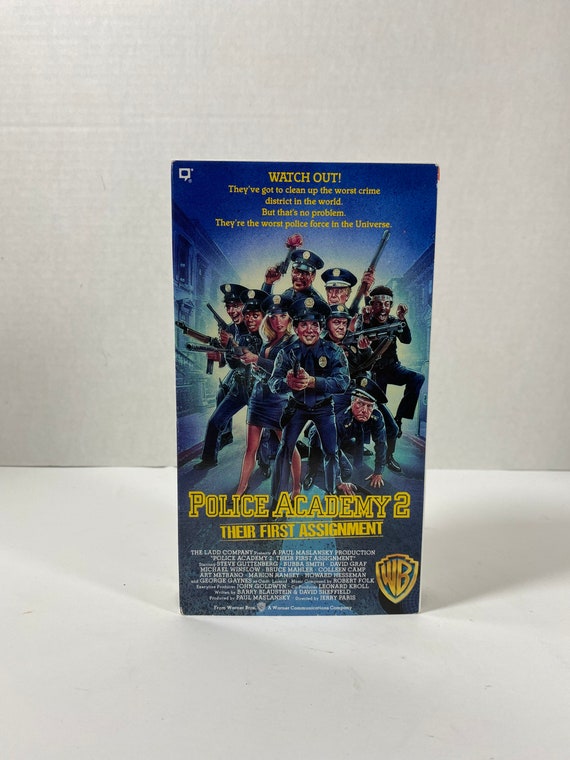 Vintage Police Academy 2: Their First Assignment VHS - Etsy