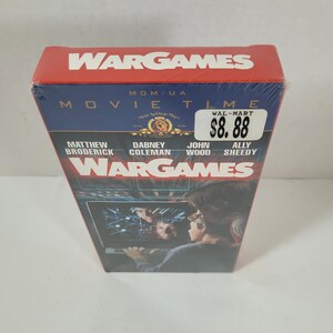 Vintage 1983 Wargames VHS Sealed Tape Vintage Movies Sealed VHS Movie ...