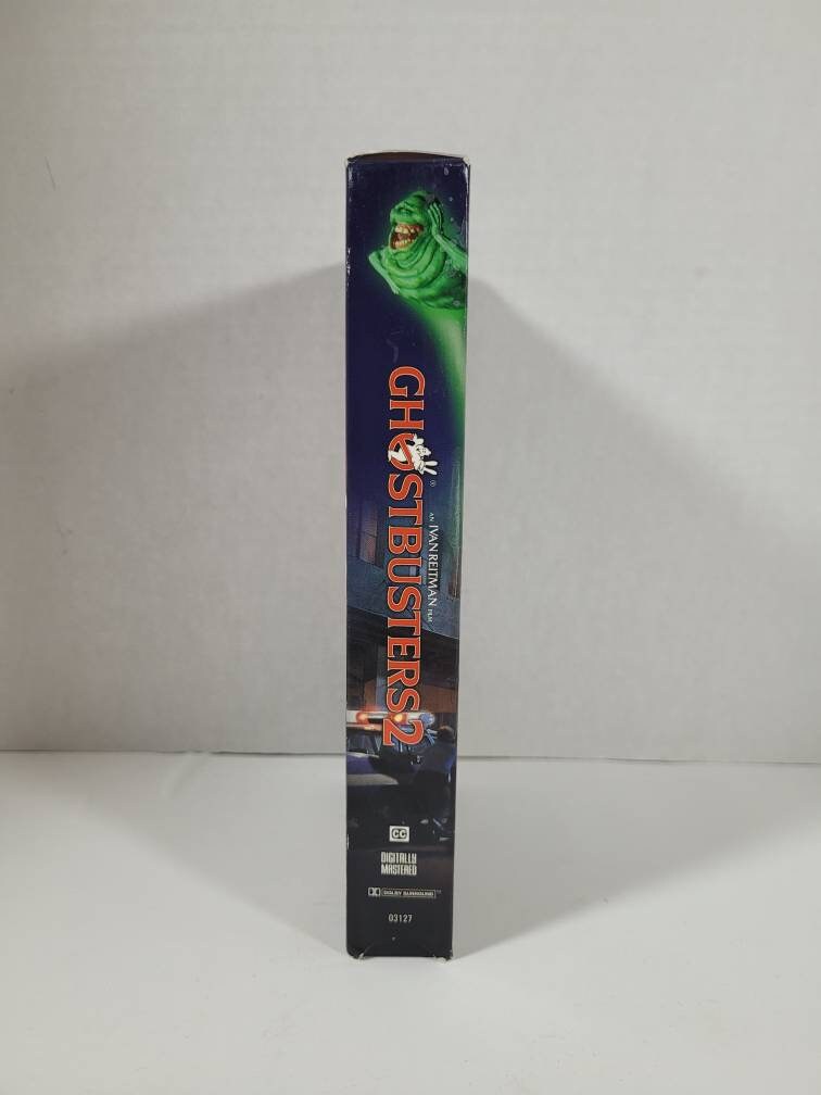 Vintage 1989 Ghostbusters 2 VHS Tape Horror Comedy - Etsy