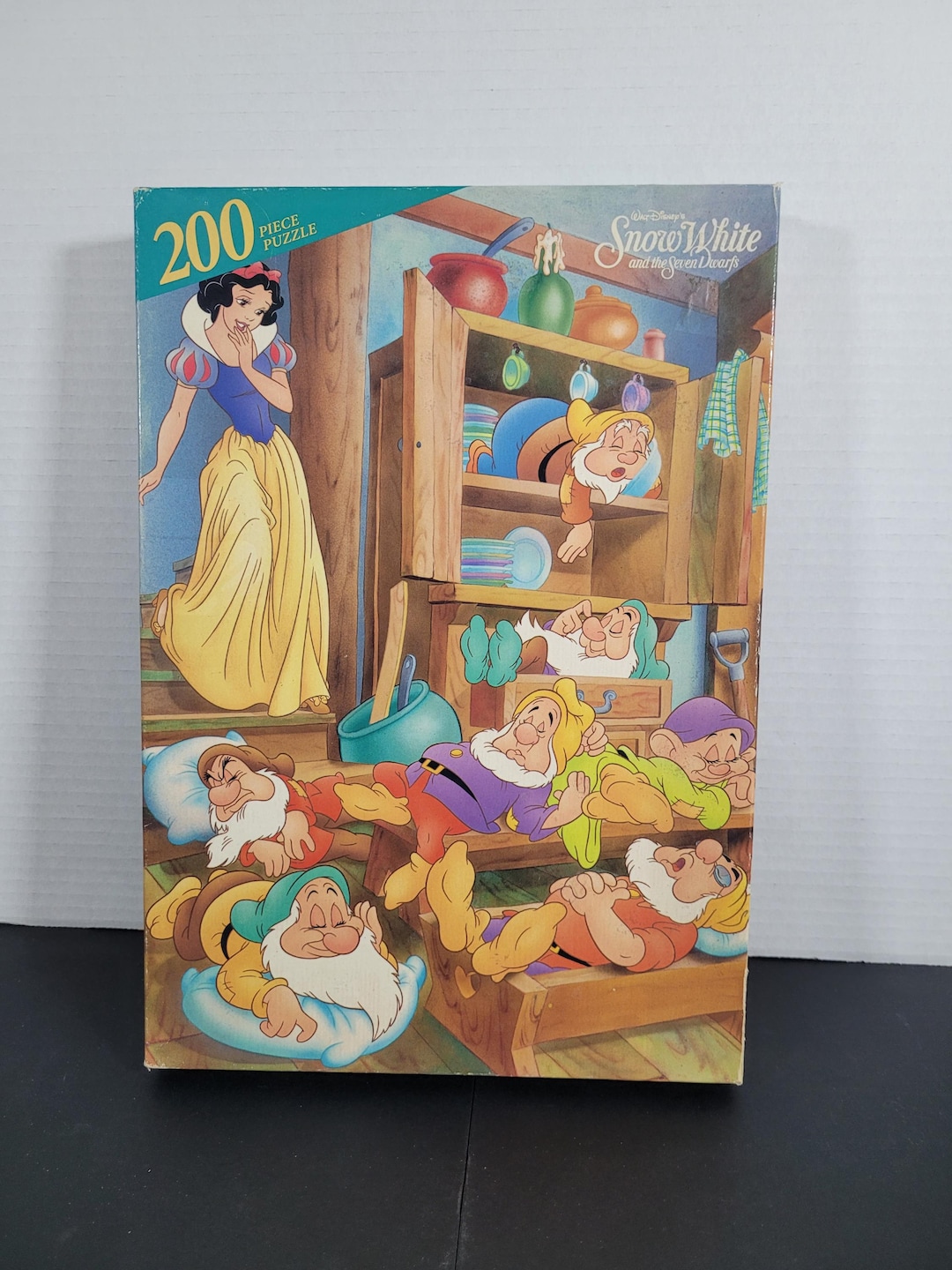 Retro Snow White & the Seven Dwarfs Jigsaw Puzzle 200 Pieces - Etsy