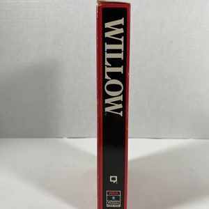 Vintage 1988 Willow VHS - Starring: Val Kilmer, Joanne Whalley ...
