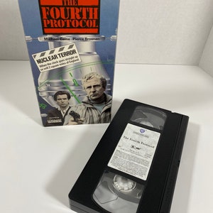 Vintage 1987 the Fourth Protocol VHS Video Tape - Starring: Michael ...