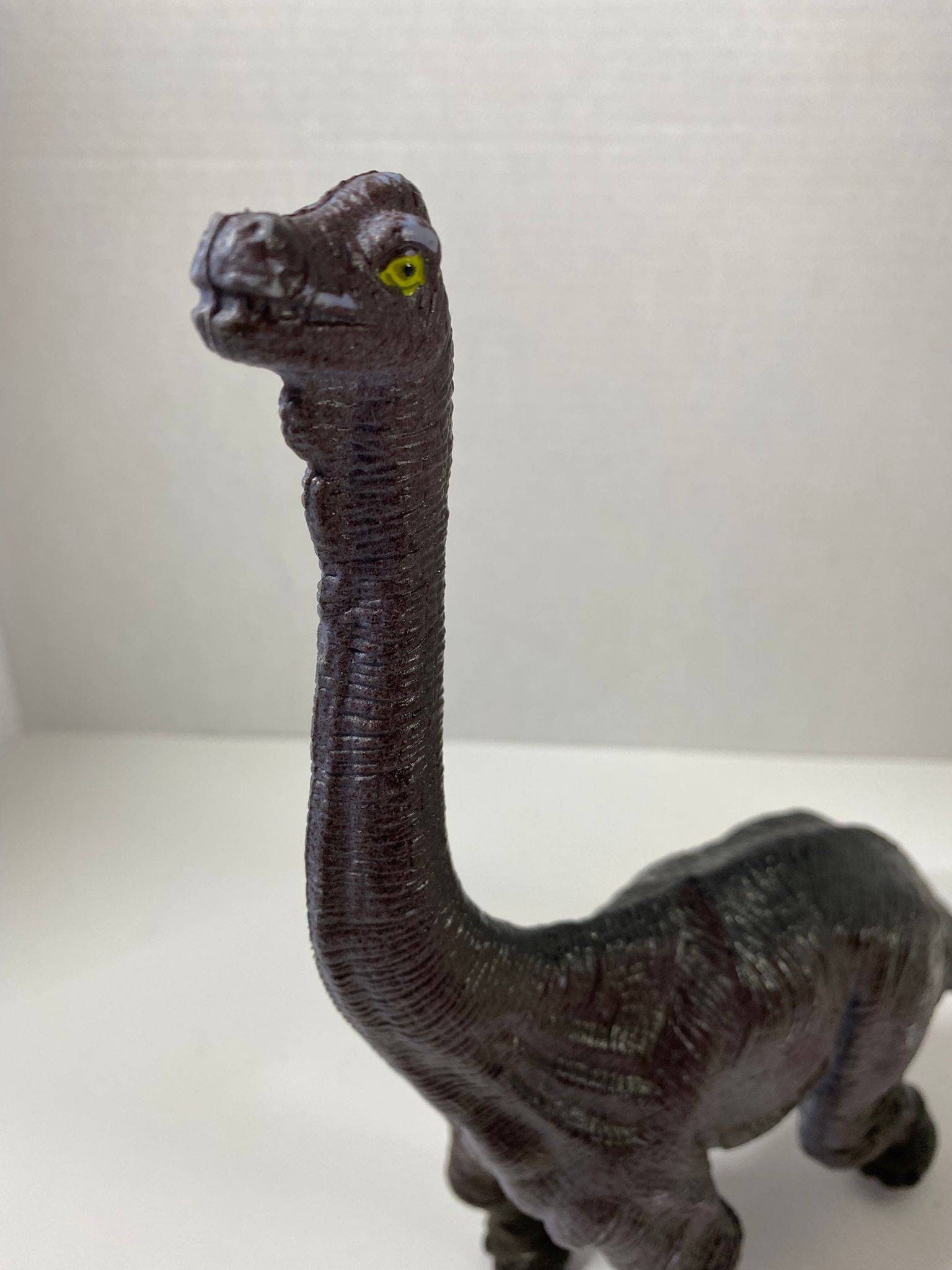 Retro 2001 Brachiosaurus Giant 10 Inch Plastic Dinosaur Made | Etsy