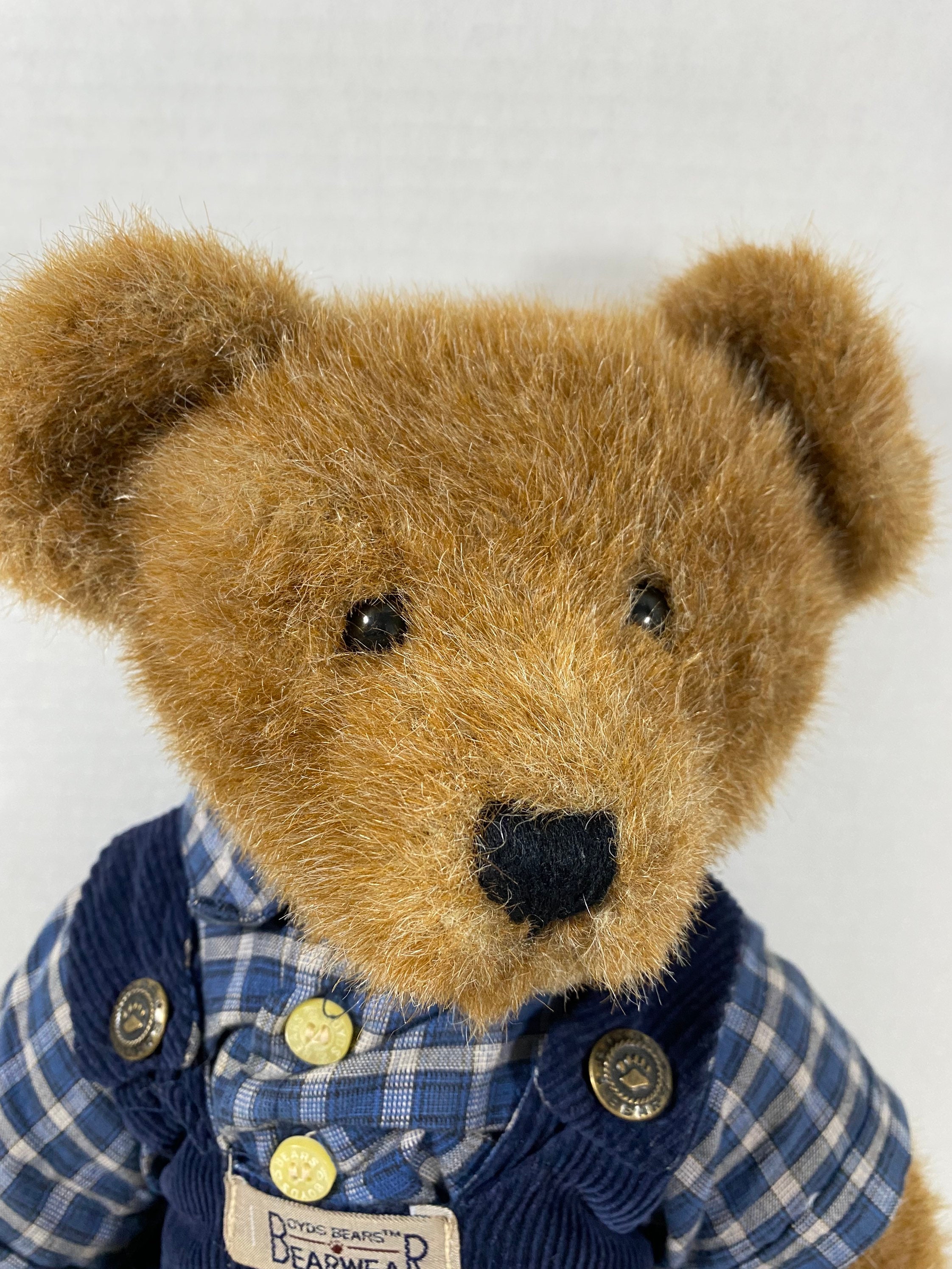 Vintage 1990’s Boyd’s Bears Plush Bearwear Toy With Posable Arms & Legs ...