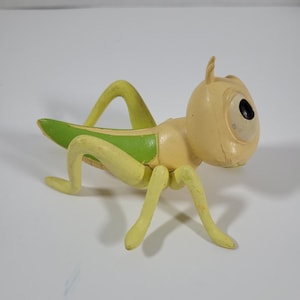 Retro Rubber/plastic Locust Insect Bug Toy Figure With Cartoon Eyes ...