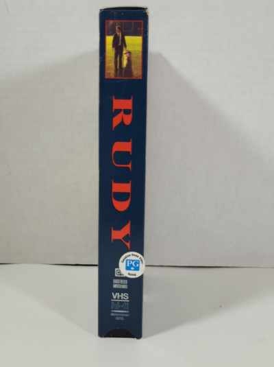 Vintage 1994 Rudy VHS Video Tape - Starring: Sean Astin, Ned Beatty ...