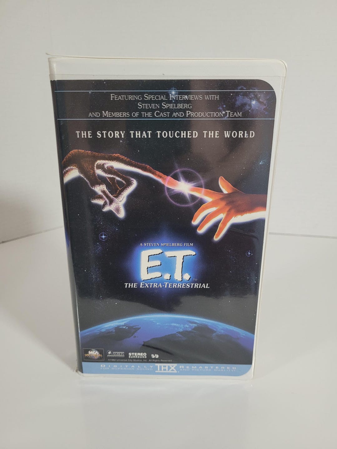 Vintage 1982 E.T. the Extra-terrestrial VHS Tape in a Clamshell Case ...