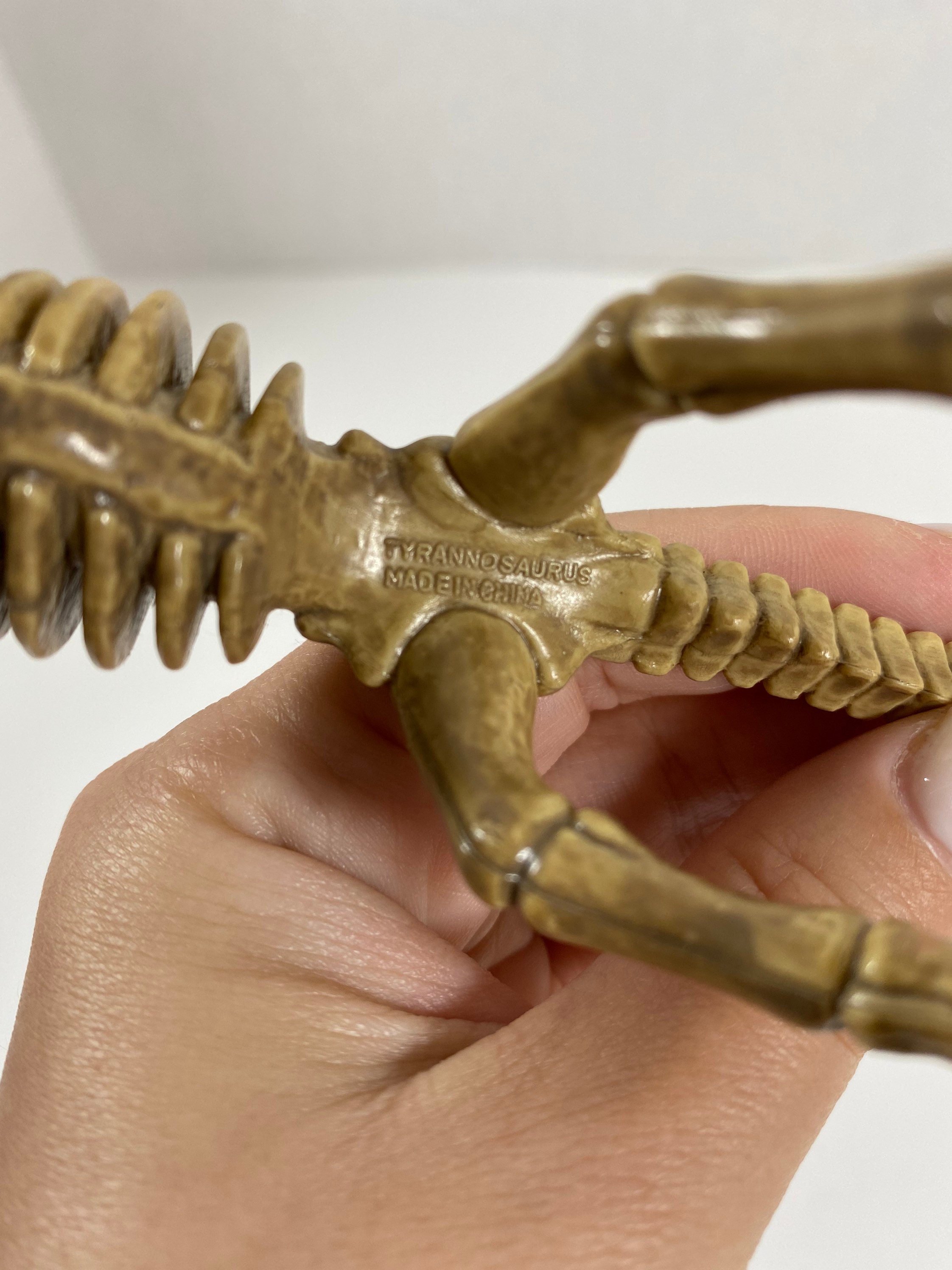 Retro Skeleton Tyrannosaurus Rex Dinosaur Toy Figure - Etsy