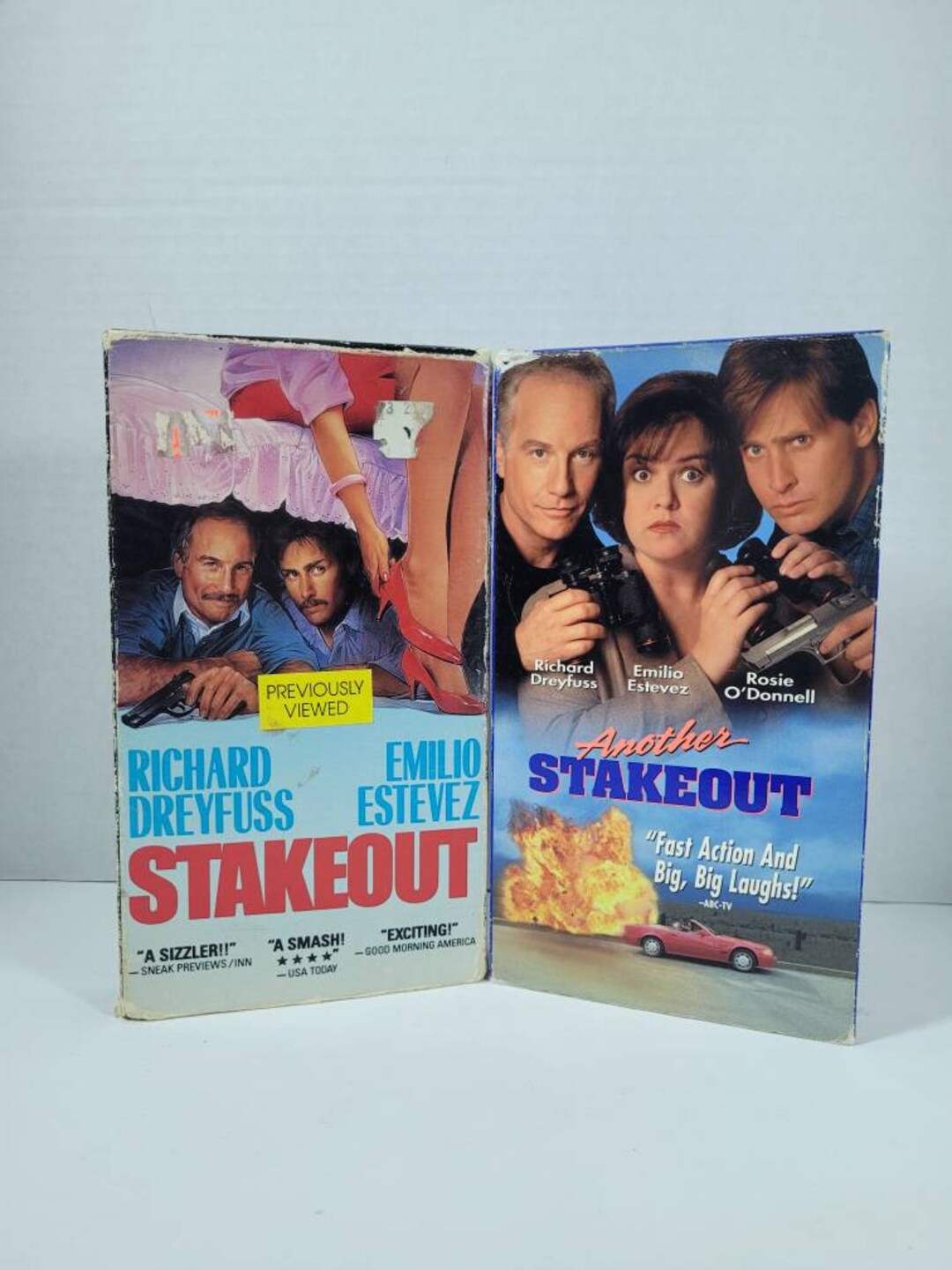 Vintage 1987 and 1993 Stakeout and Another Stakeout VS Tapes Complete ...