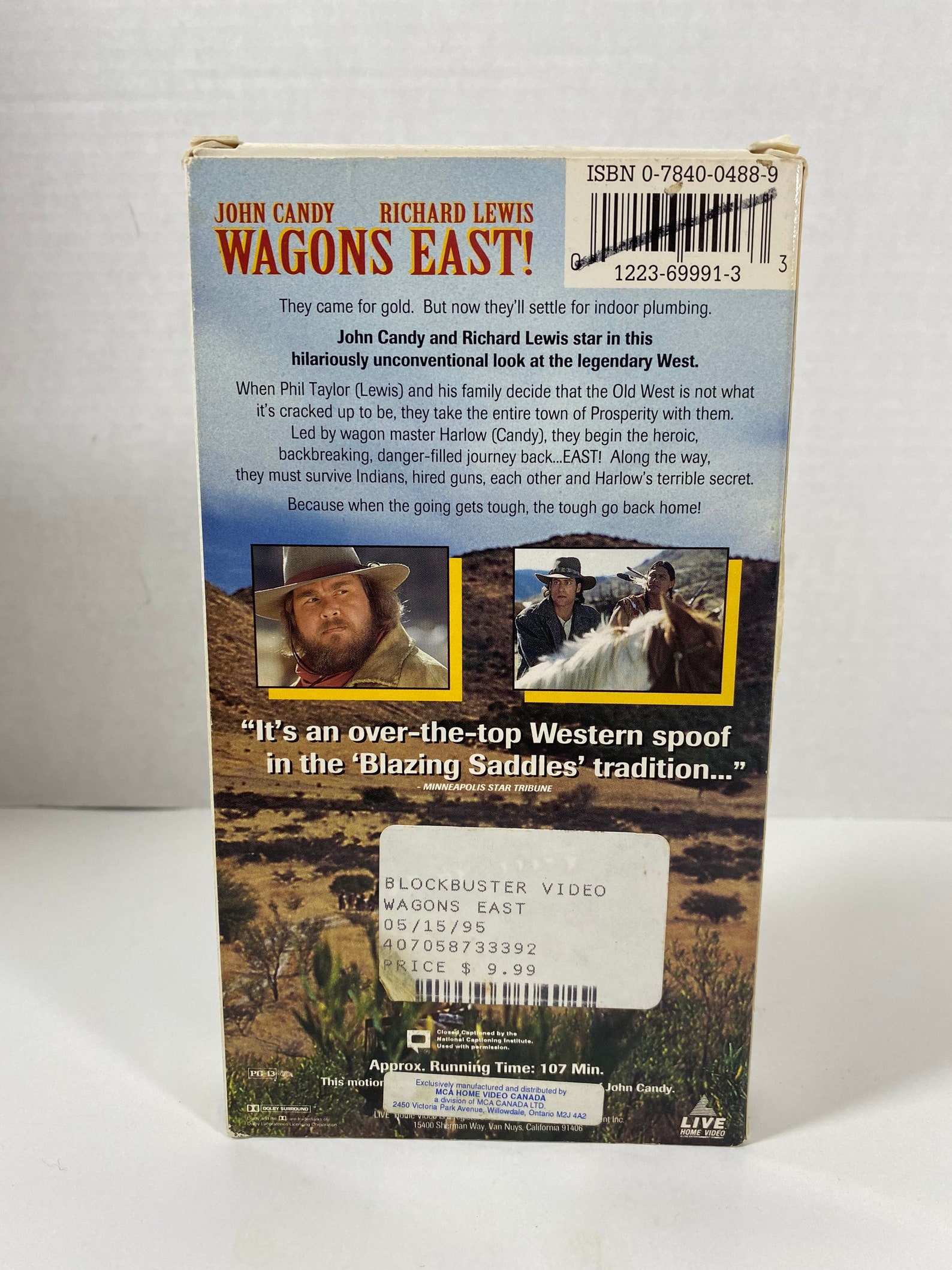 Vintage 1994 Wagons East VHS Video Tape Starring: John | Etsy