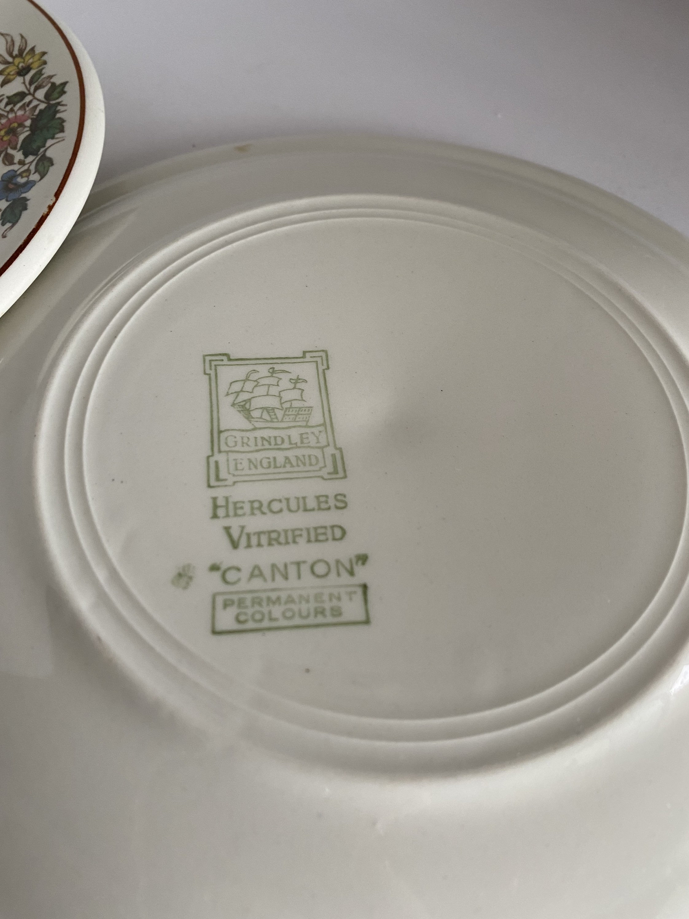 Kitchen & Dining ironstone,hotelware,floral guirland serving dish small ...
