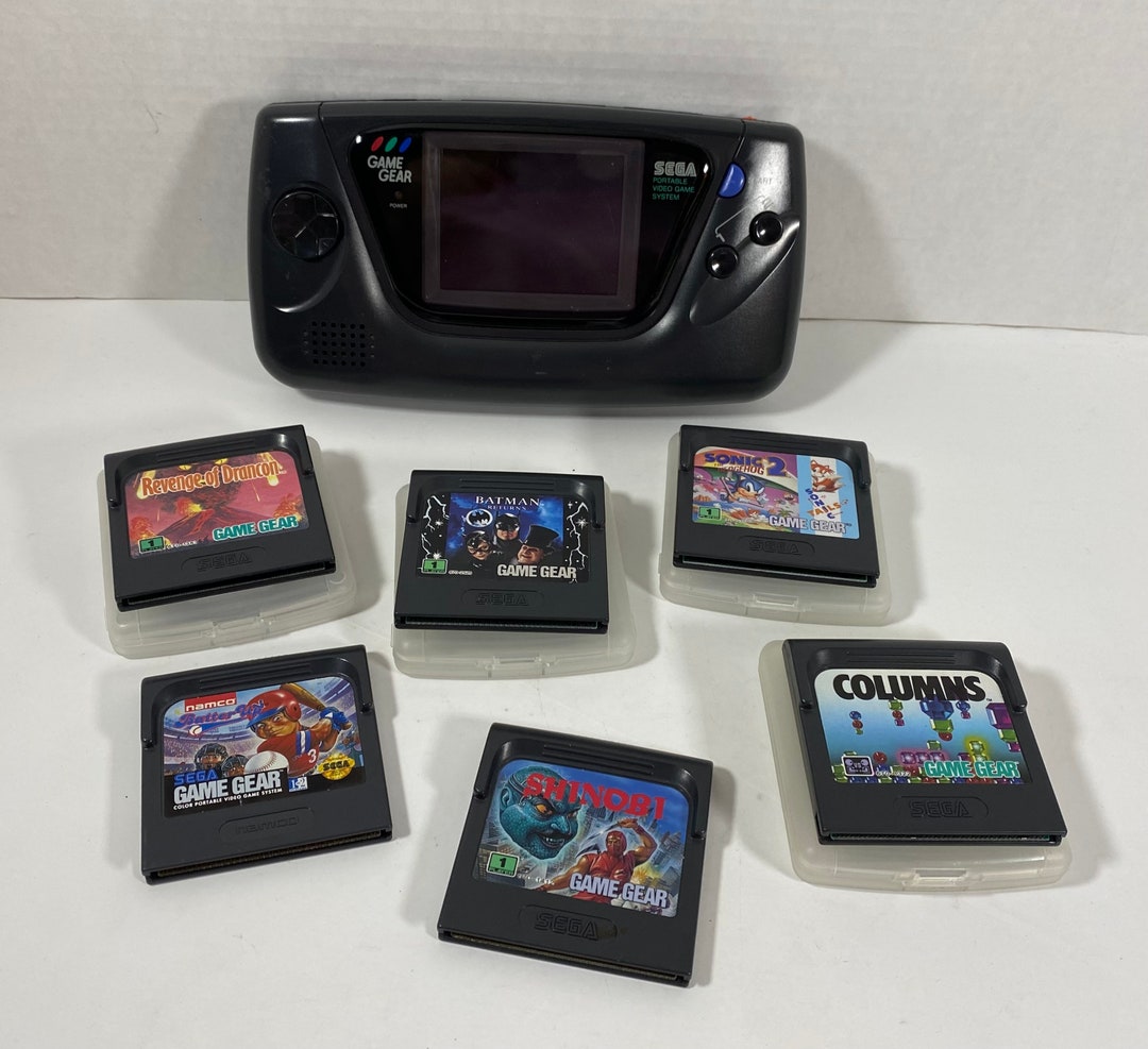Vintage 1991 Authentic Sega Game Gear Portable Video Game - Etsy