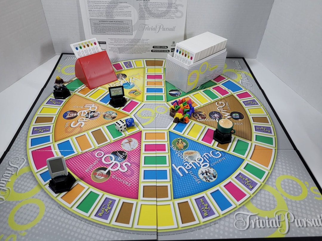 Retro Trivial Pursuit 1990’s Time Capsule Edition: From the Most ...