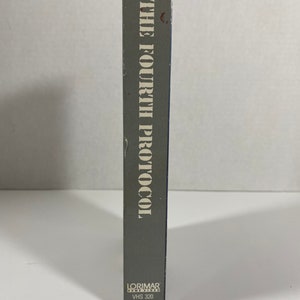 Vintage 1987 the Fourth Protocol VHS Video Tape - Starring: Michael ...