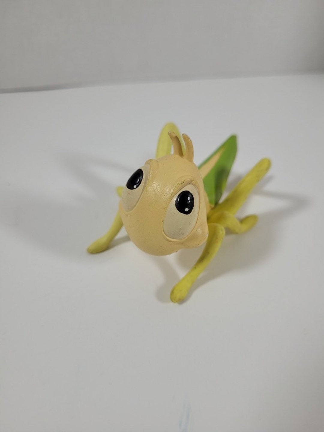 Retro Rubber/plastic Locust Insect Bug Toy Figure With Cartoon Eyes ...