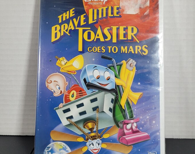 Vintage 1998 the Brave Little Toaster Goes to Mars DVD Disc SEALED - Etsy