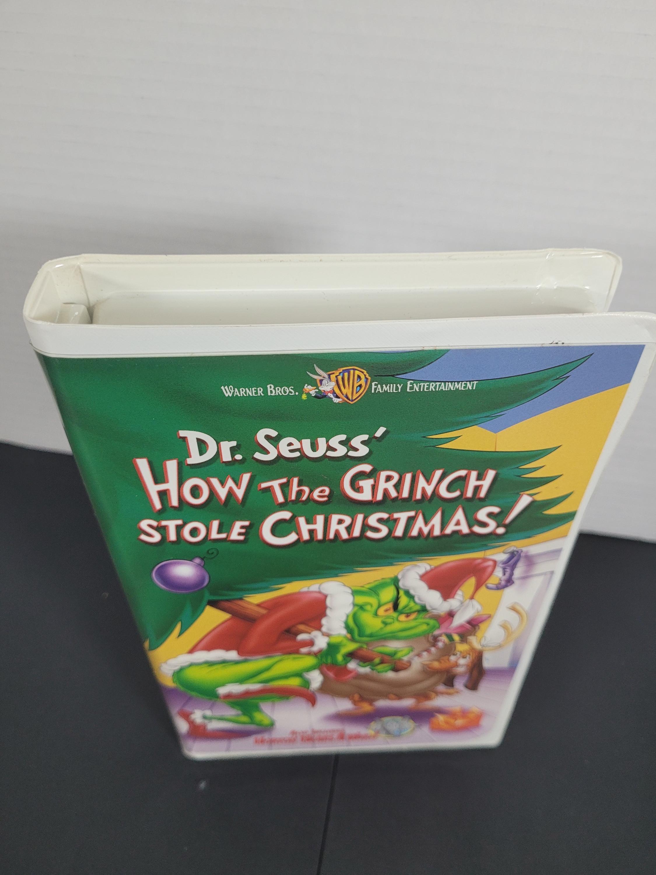Vintage How the Grinch Stole Christmas VHS Tape Animated Movie ...