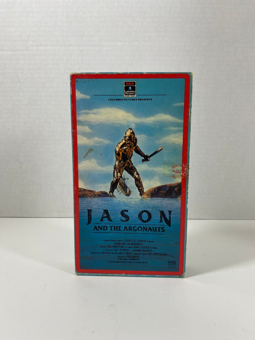 Vintage 1987 Jason and the Argonauts VHS - Starring: Todd Armstrong ...