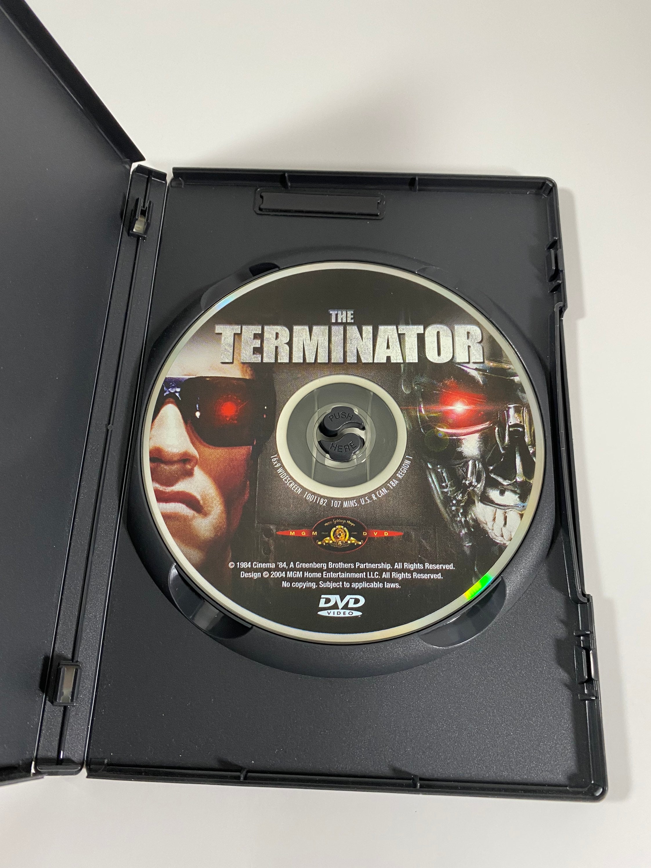Retro the Terminator DVD Starring: Arnold Schwarzenegger - Etsy