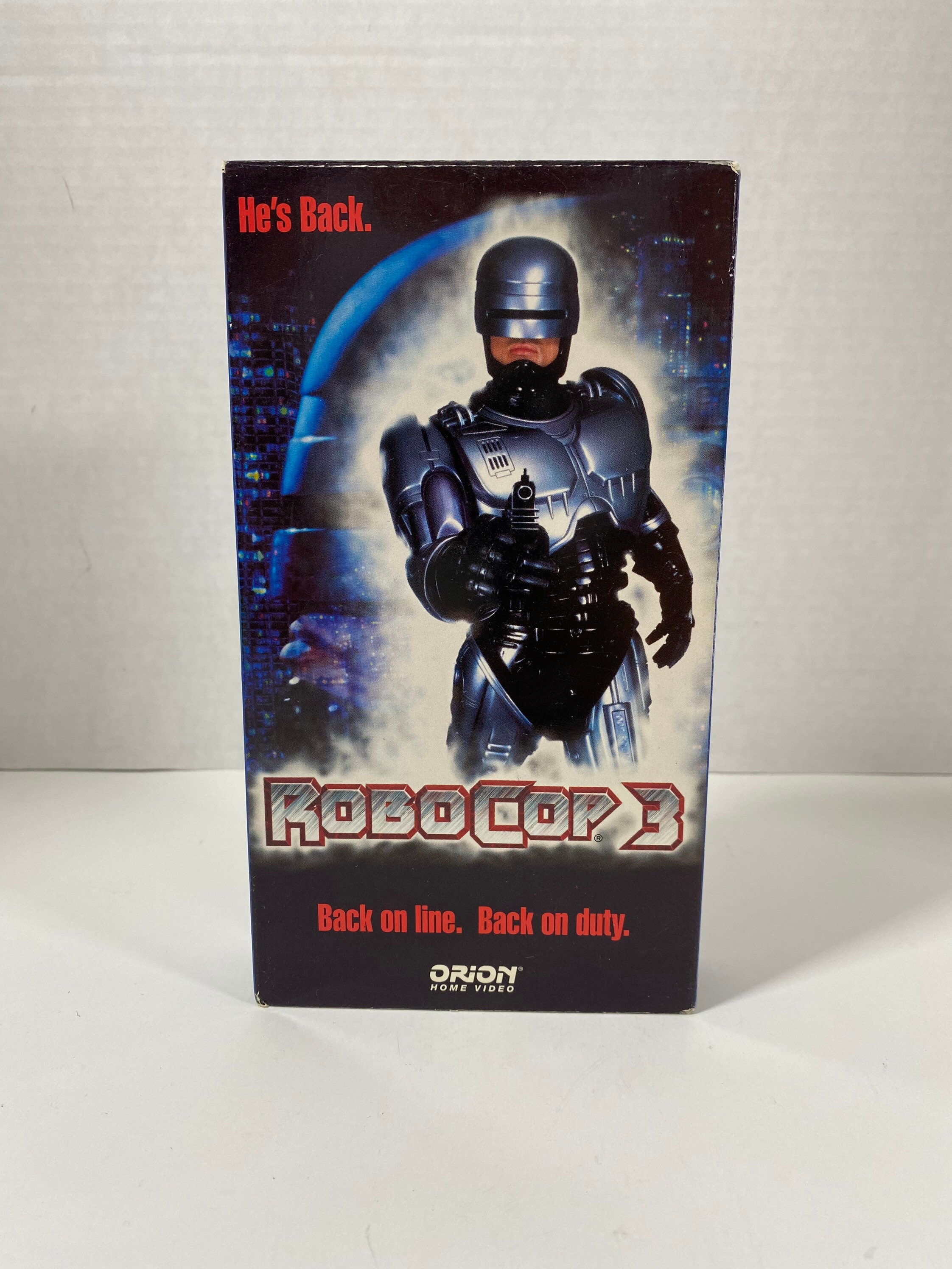 Vintage 1994 Robocop 3 VHS Video Tape Starring: Robert John | Etsy