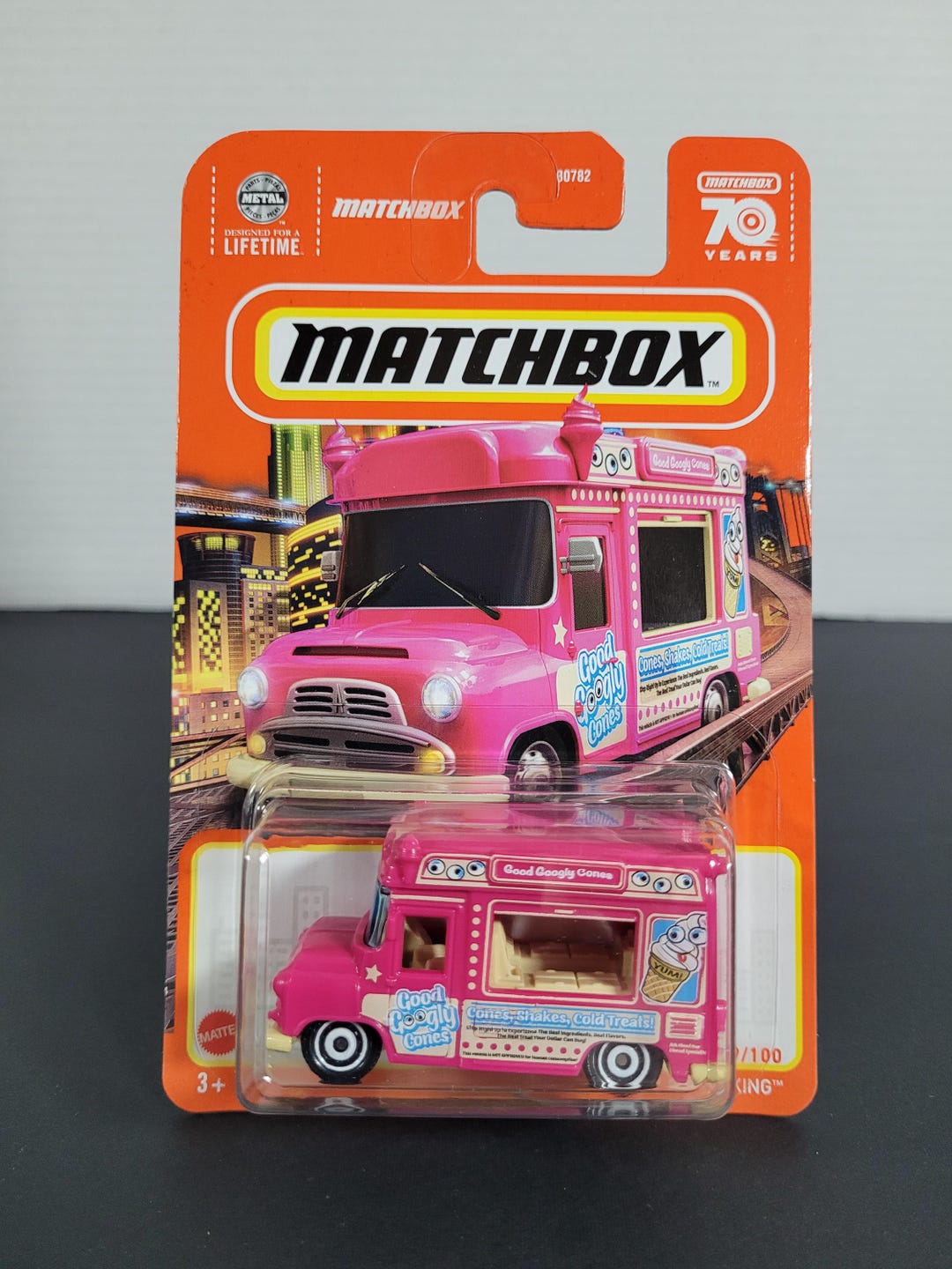 Retro Matchbox "ice Cream King" Die-cast Toy Truck 1:64 Scale Toy Car ...