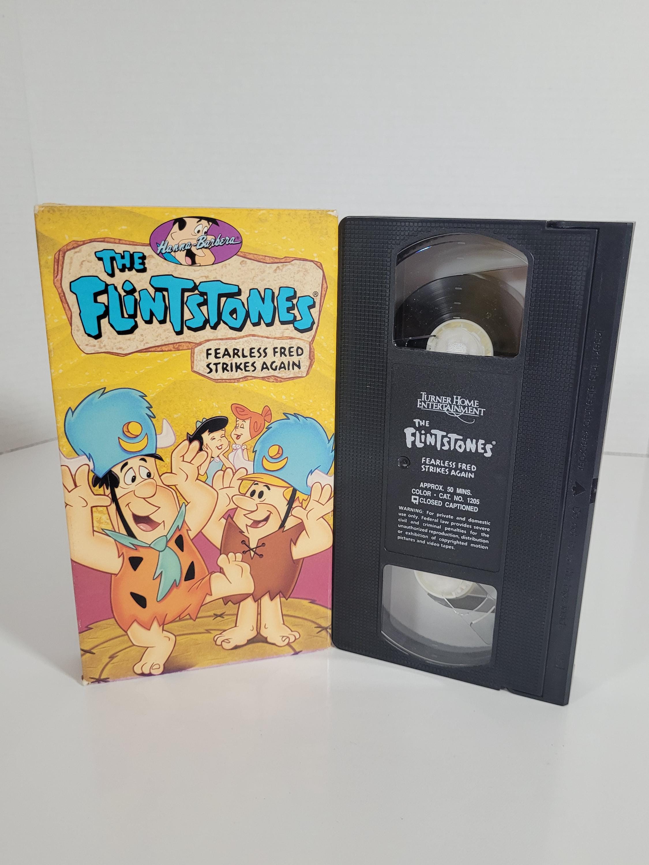 Vintage 1994 Hannah Barbara the Flintstones Fearless Fred Strikes Again ...