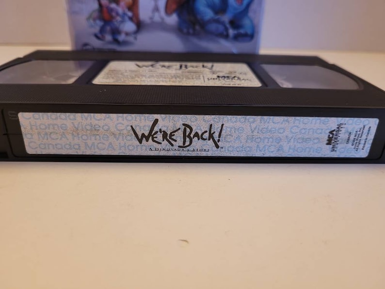 Retro We're Back VHS Animated Cartoon John Goodman | Etsy