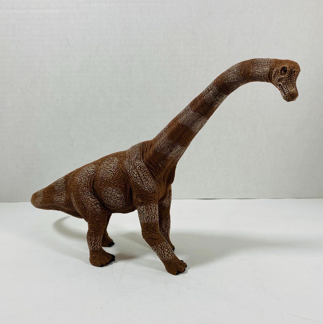 Vintage Brachiosaurus 7” Toy Dinosaur Figure - Collectible | Dino ...