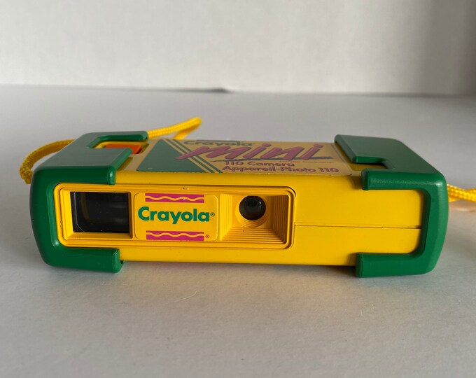 Vintage/retro 90’s Crayola 110 Camera With Flash By: Concord - Etsy