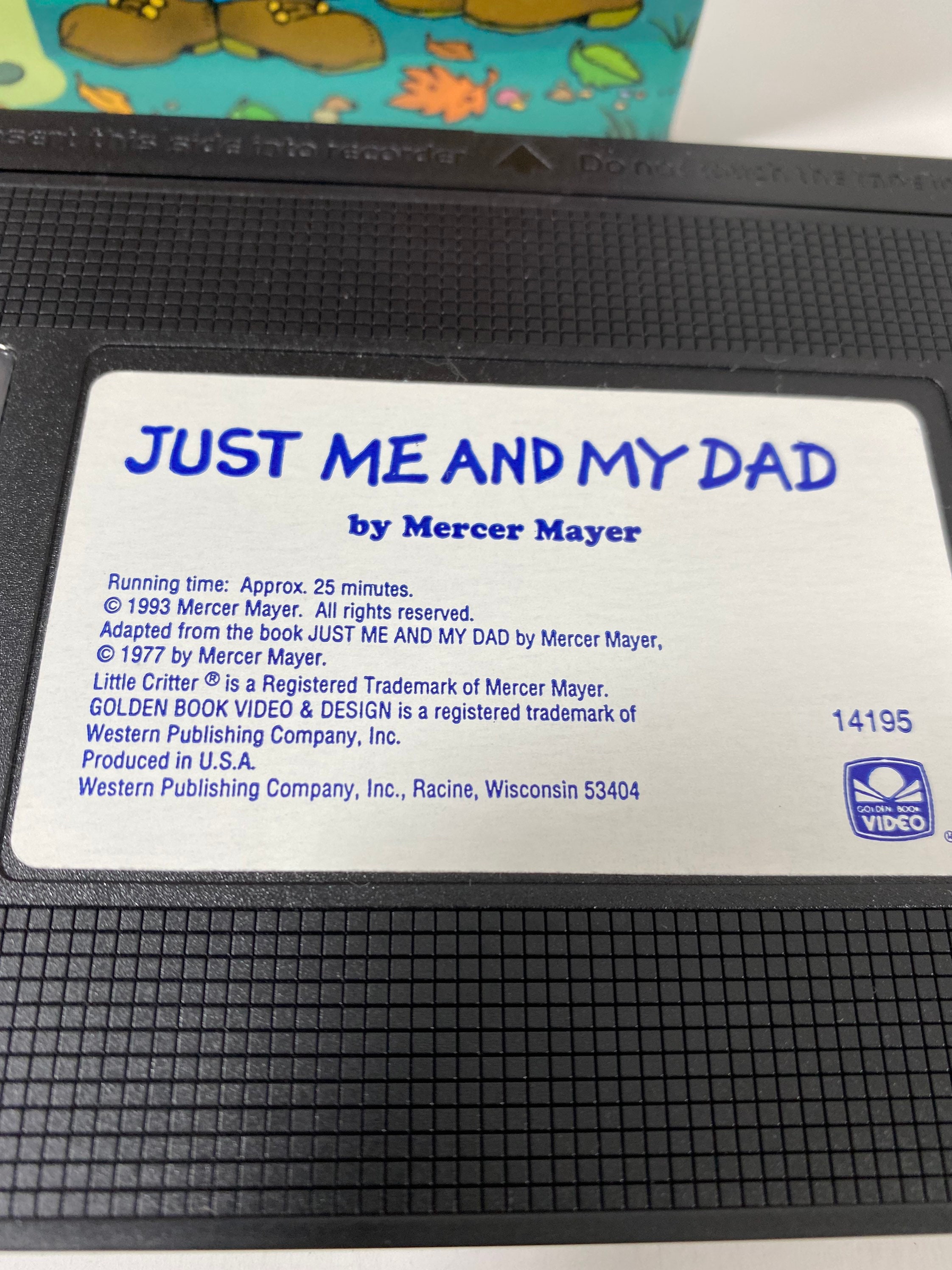 Vintage 1993 Just Me and My Dad By: Mercer Mayer VHS - Etsy
