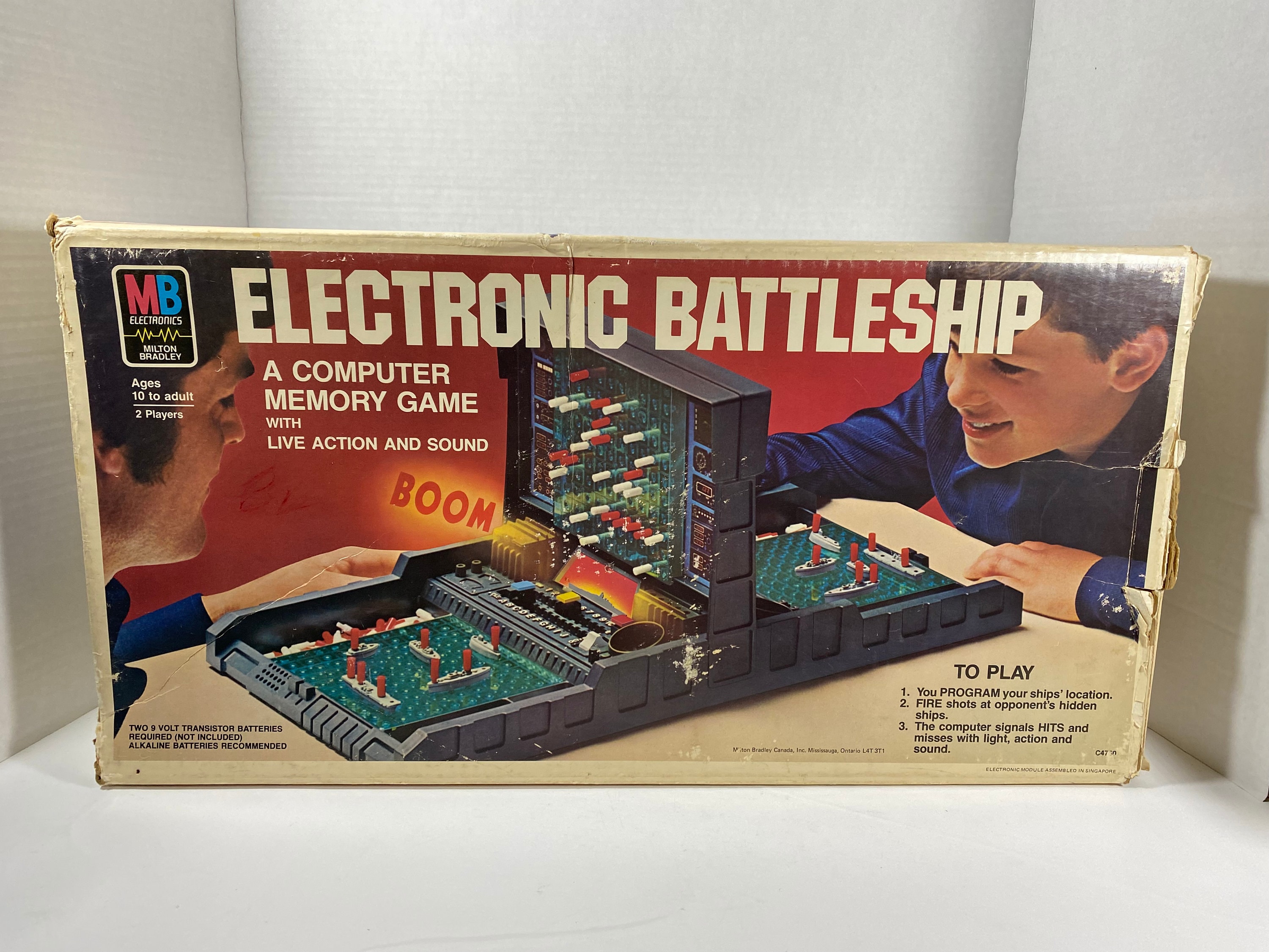Electronic Battleship Game