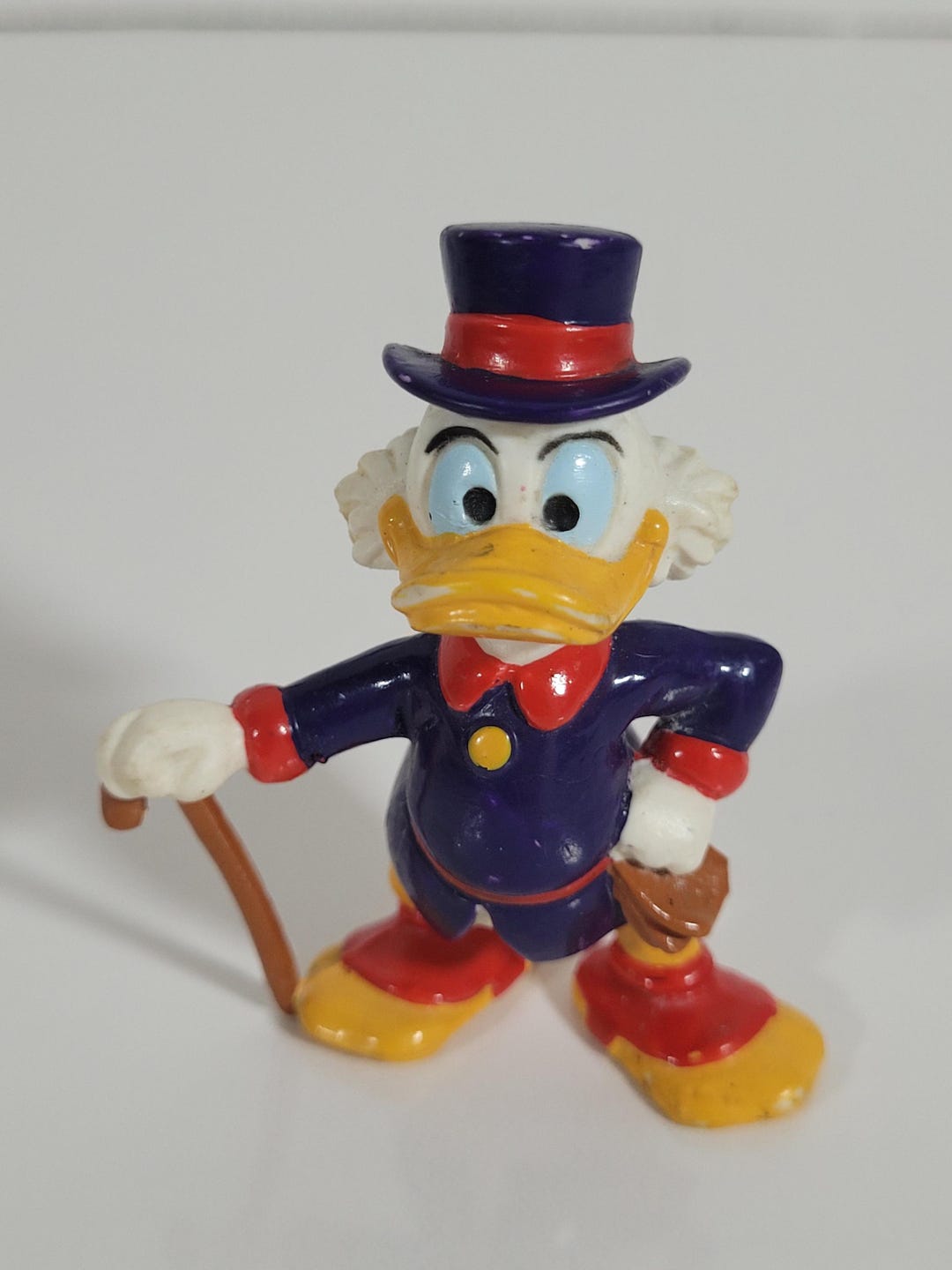 Vintage 1984 Scrooge Mcduck PVC Action Figure/play Toy/cake Topper ...