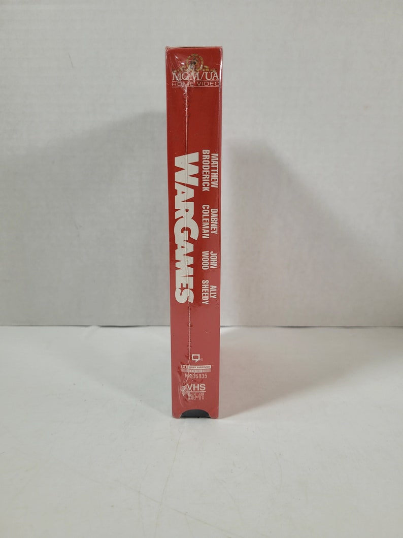 Vintage 1983 Wargames VHS Sealed Tape Vintage Movies Sealed VHS Movie ...