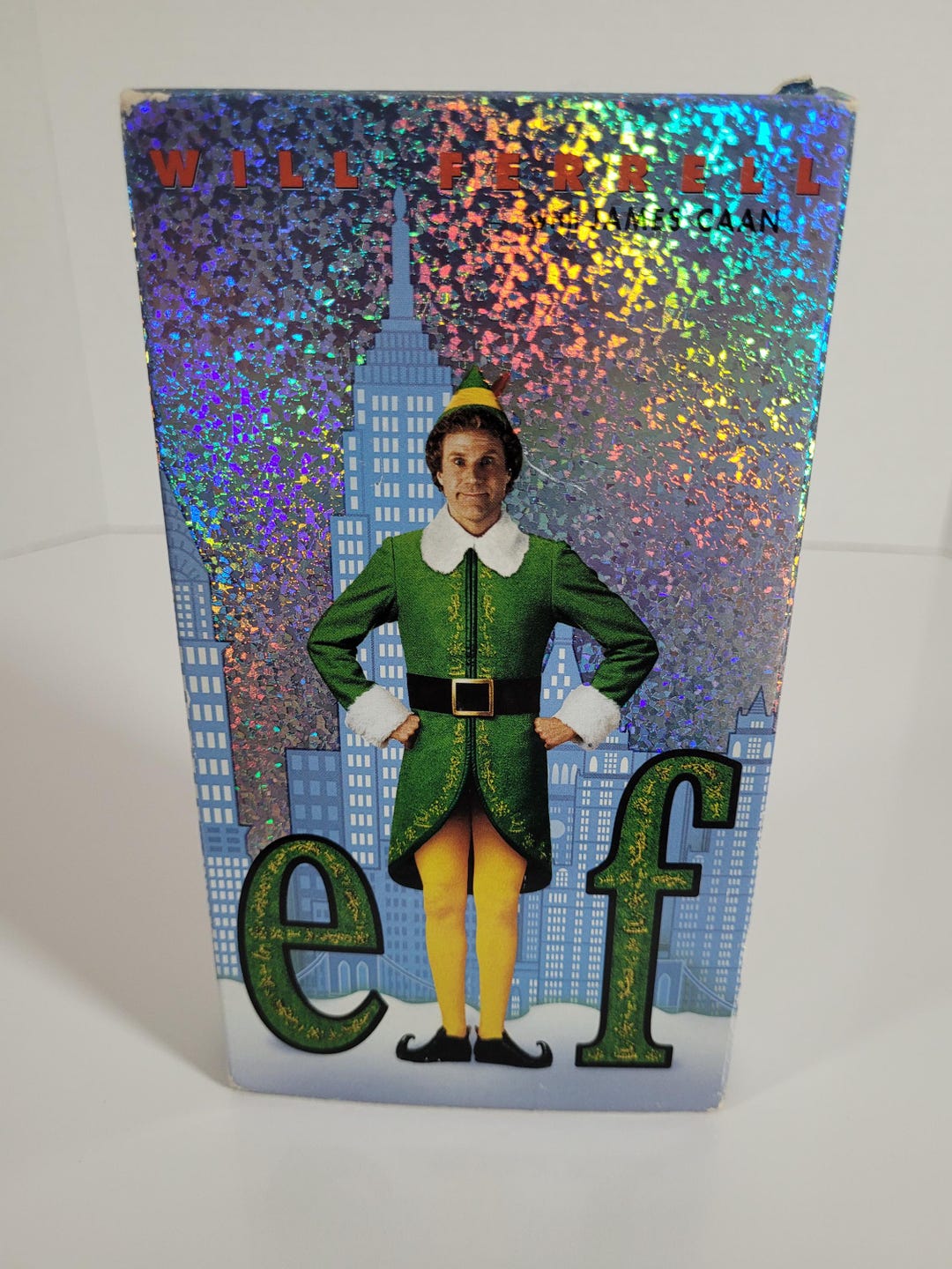 Retro Elf VHS Tape Christmas Movie With Will Ferrell - Etsy