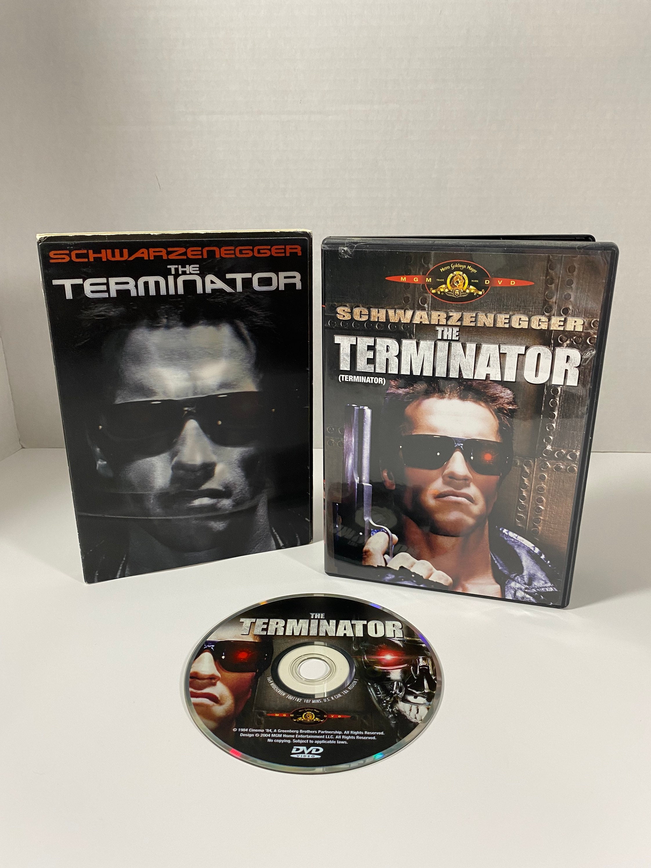 Retro the Terminator DVD Starring: Arnold Schwarzenegger - Etsy