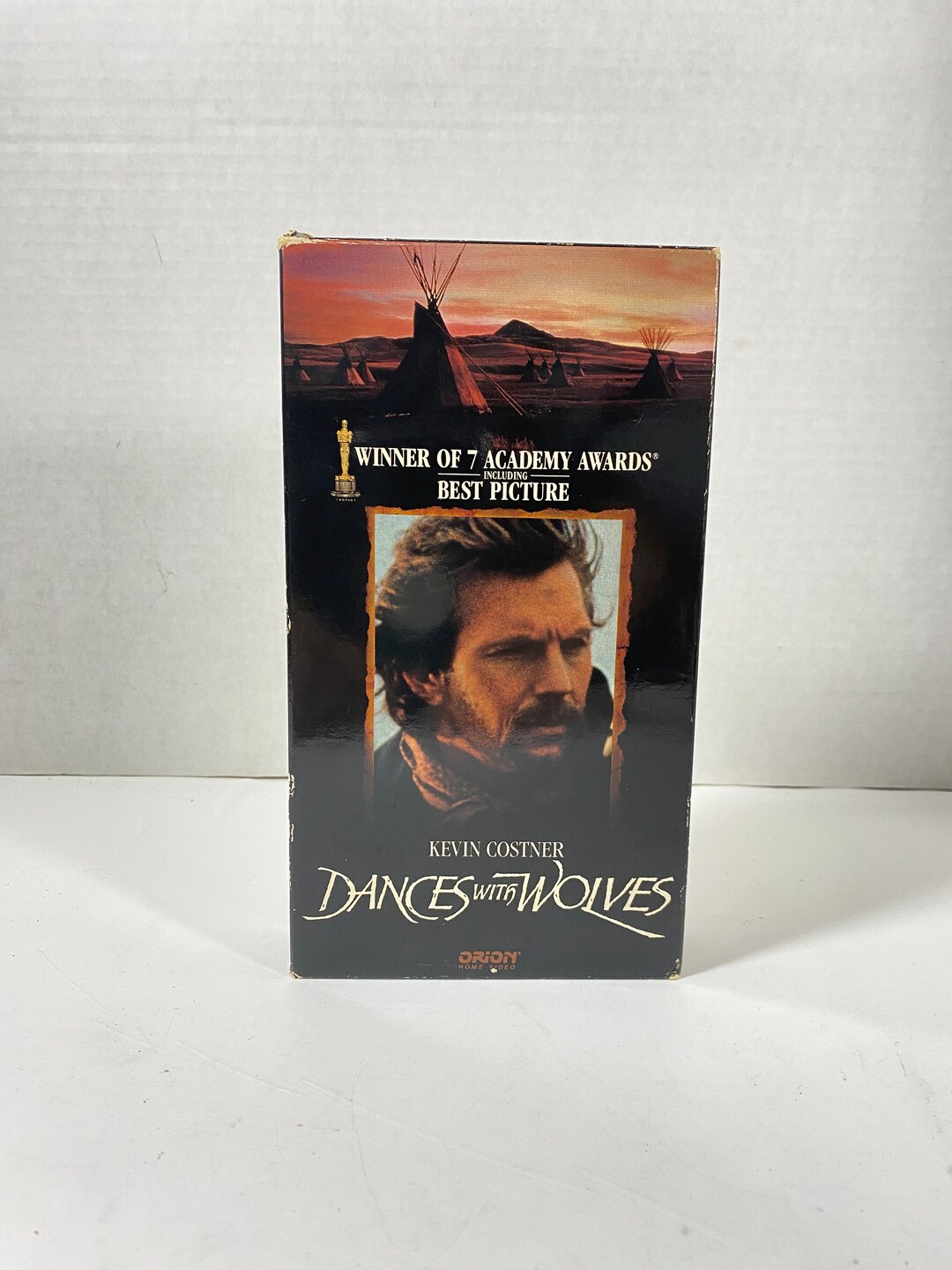 Vintage 1991 Dances With Wolves VHS - Starring: Kevin Costner, Mary ...