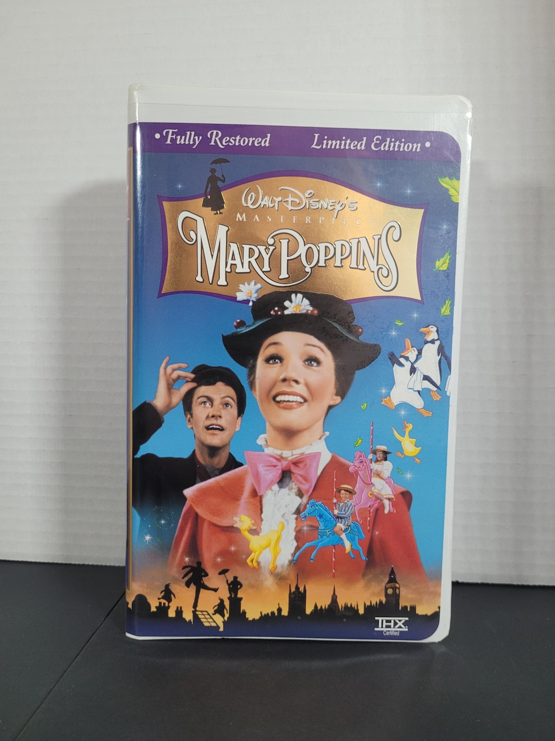 Vintage 1967 Walt Disney's Mary Poppins VHS Tape Remastered With Bonus ...