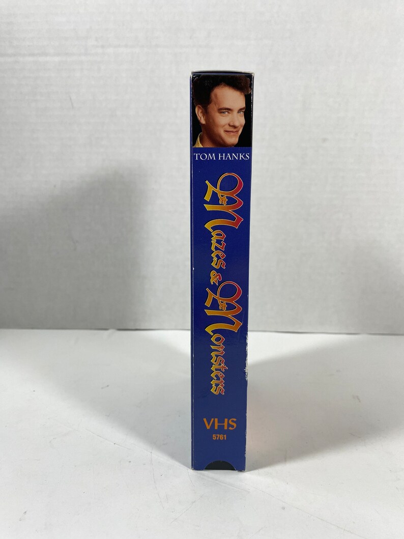 Vintage and RARE 1995 Mazes & Monsters VHS Starring: Tom - Etsy