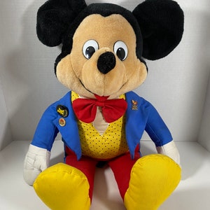 Vintage 1976 Walt Disney’s Mickey Mouse ‘ring Master Leader’ With ...