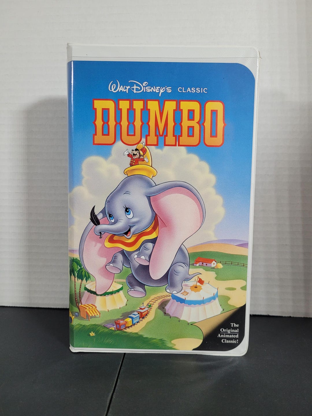 Vintage 1941 Walt Disney's "dumbo" VHS Tape Animated Cartoon Film 90's ...