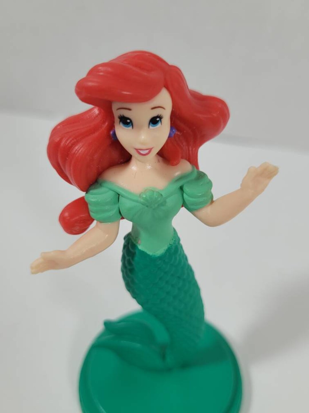 Retro Ariel From the Lttle Mermaid Plastic Cake Topper/ Toy Pretend ...
