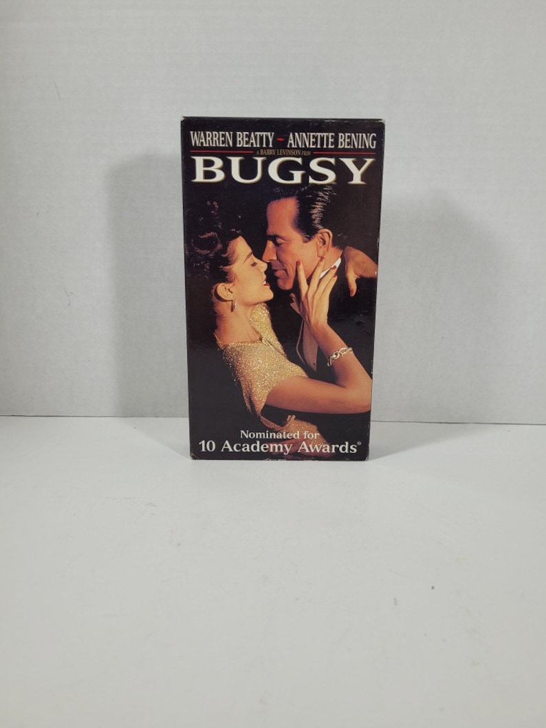 Vintage 1992 Bugsy VHS Video Tape Starring: Warren Beatty & - Etsy