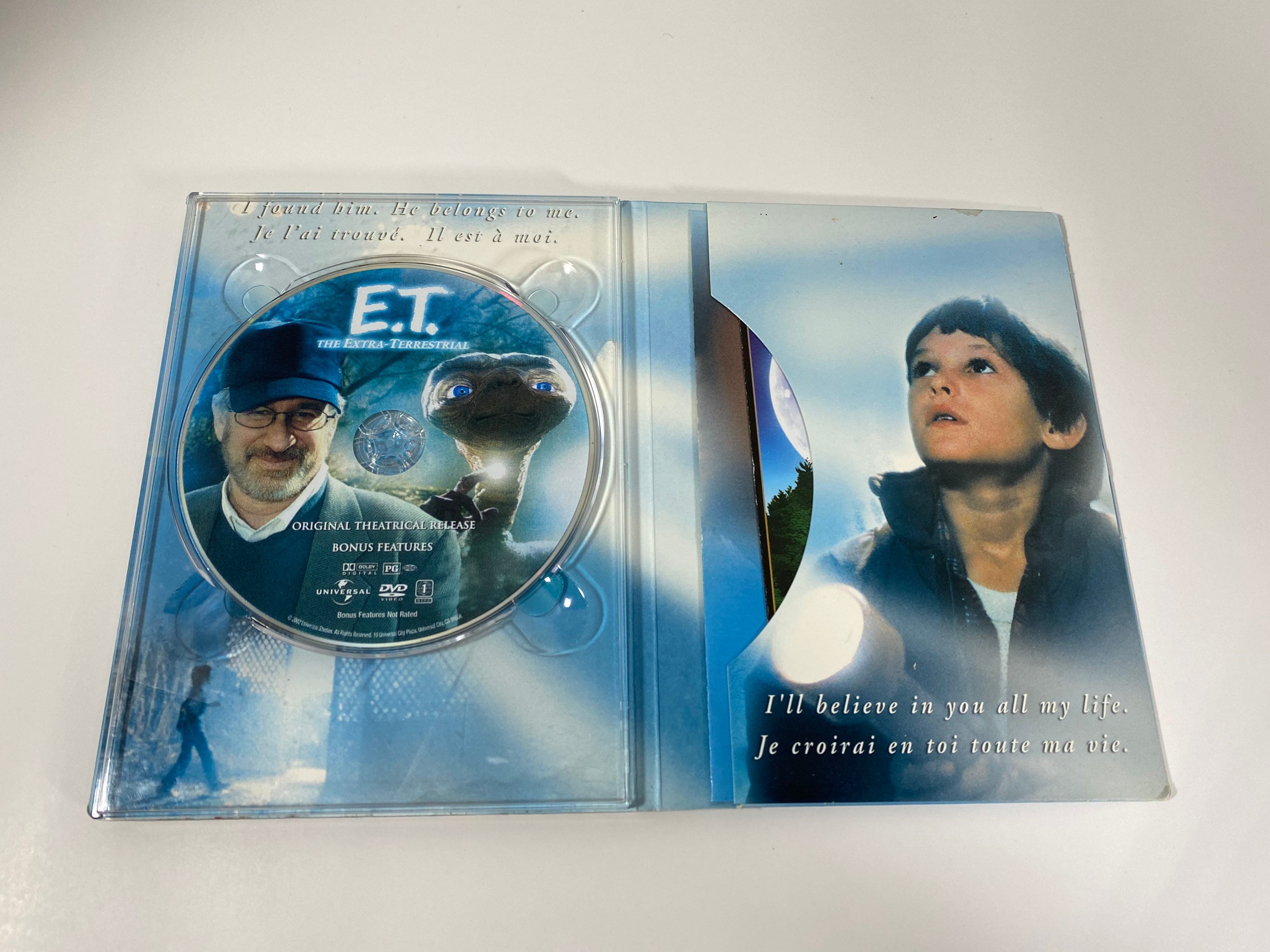 Retro 2002 E.T. the Extra-terrestrial 2-disc Limited Collector’s ...
