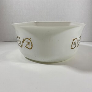 Vintage 1960’s Pyrex Empire Scroll Vines Oval Glass Baking/casserole ...