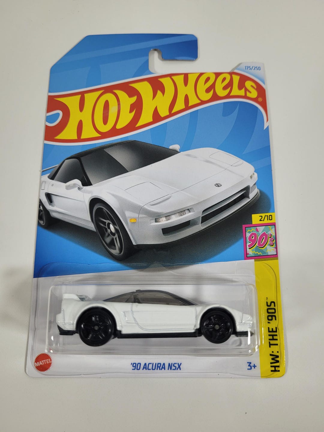 Retro Hot Wheels "90 Acura Nsx" Die-cast Car 1:64 Scale Toy Car SEALED ...