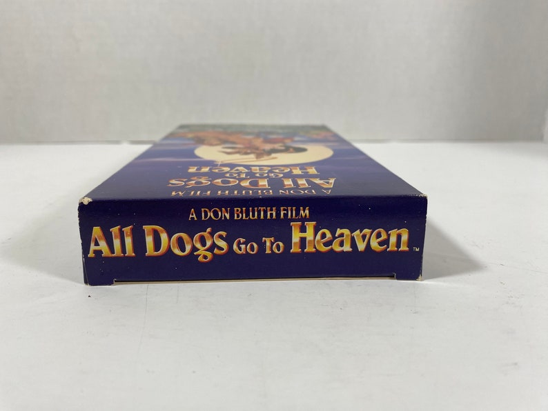 Vintage 1989 All Dogs Go to Heaven VHS Starring the Voices - Etsy