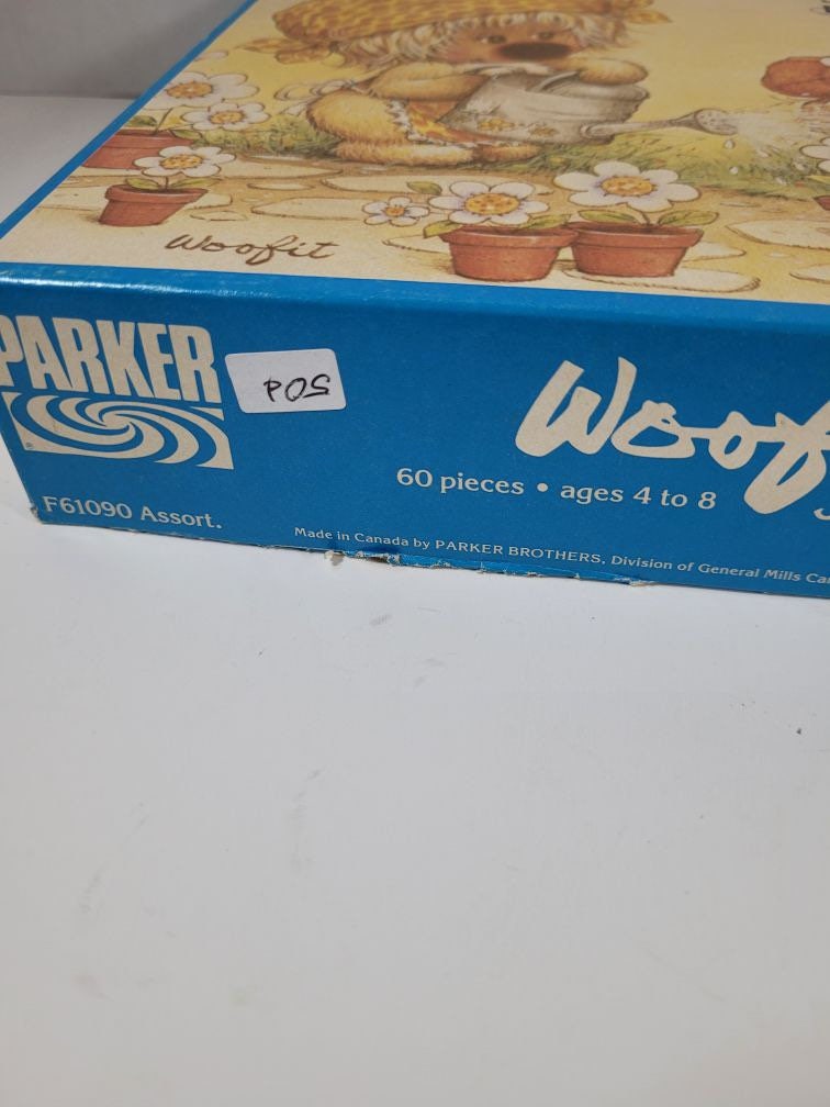 Vintage 1981 Woofits 60 Piece Jigsaw Puzzle Collectible - Etsy
