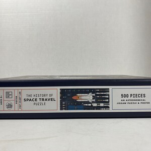 The History of Space Travel Puzzle: an Astronomical 500 Piece Jigsaw ...